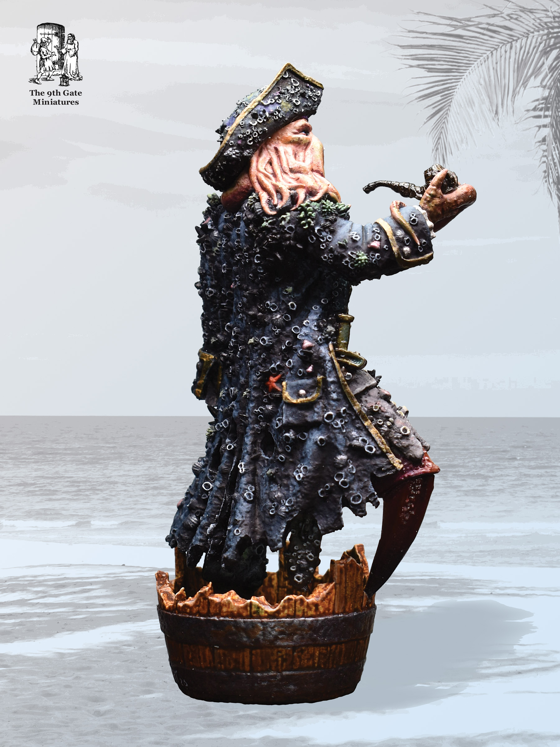The Cursed Captain Resin Miniature 1/24 Scale (75 mm) | Model SS24-F001