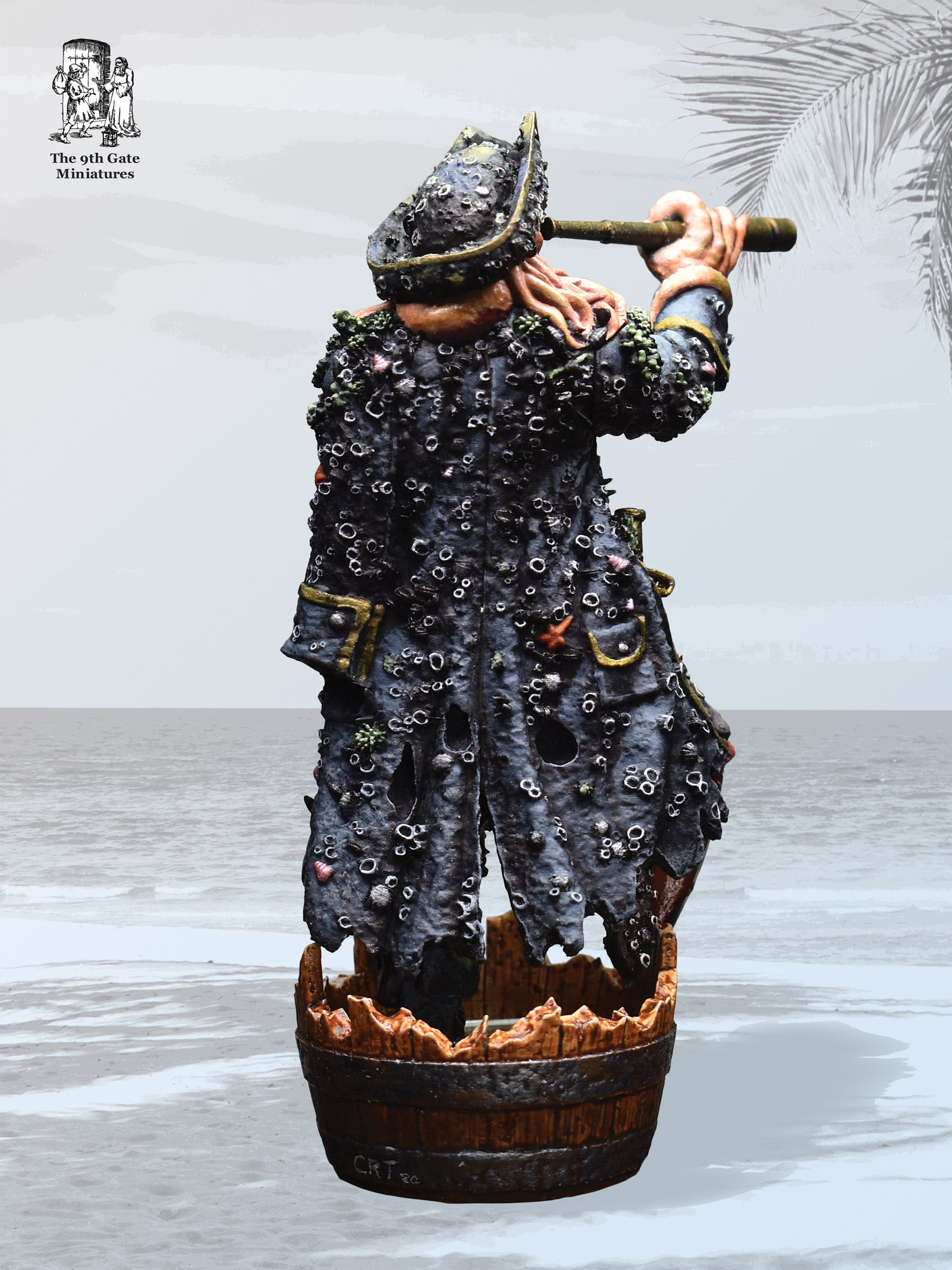 The Cursed Captain Resin Miniature 1/24 Scale (75 mm) | Model SS24-F001