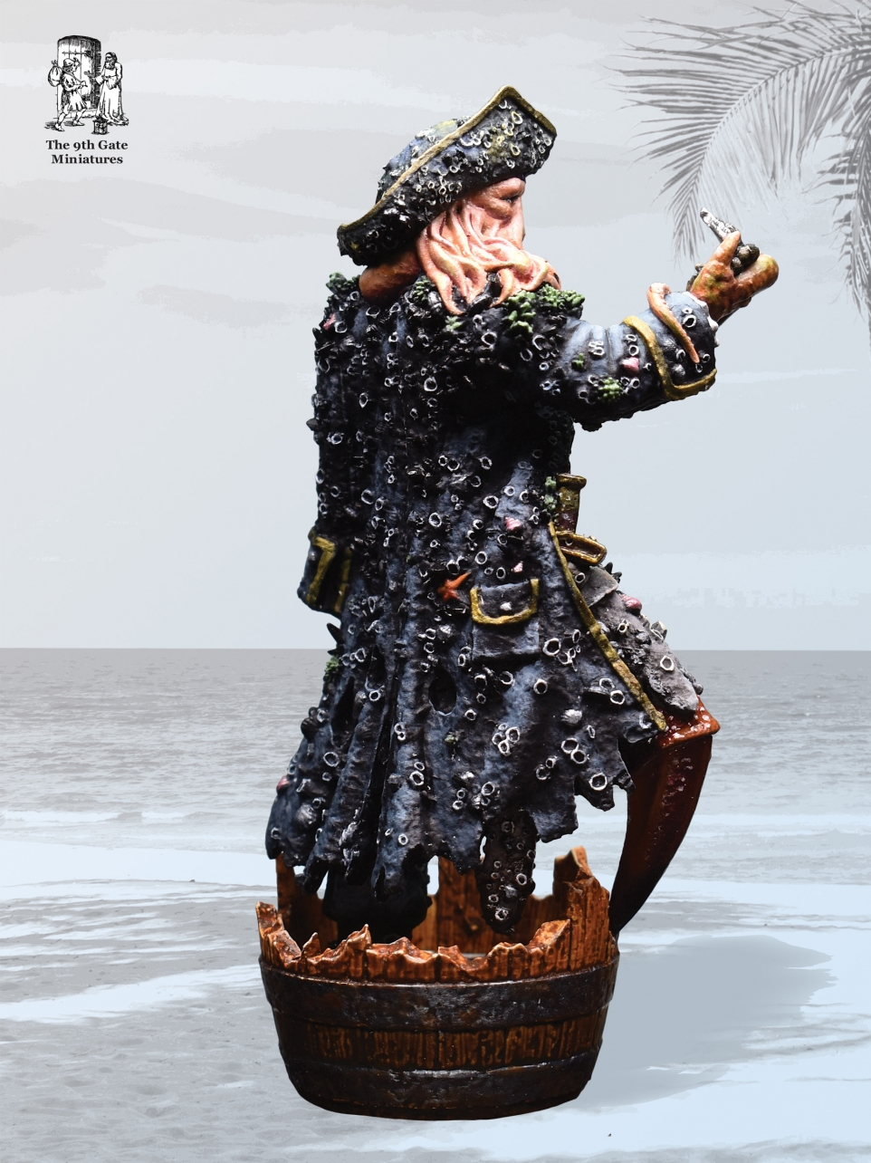 The Cursed Captain Resin Miniature 1/24 Scale (75 mm) | Model SS24-F001